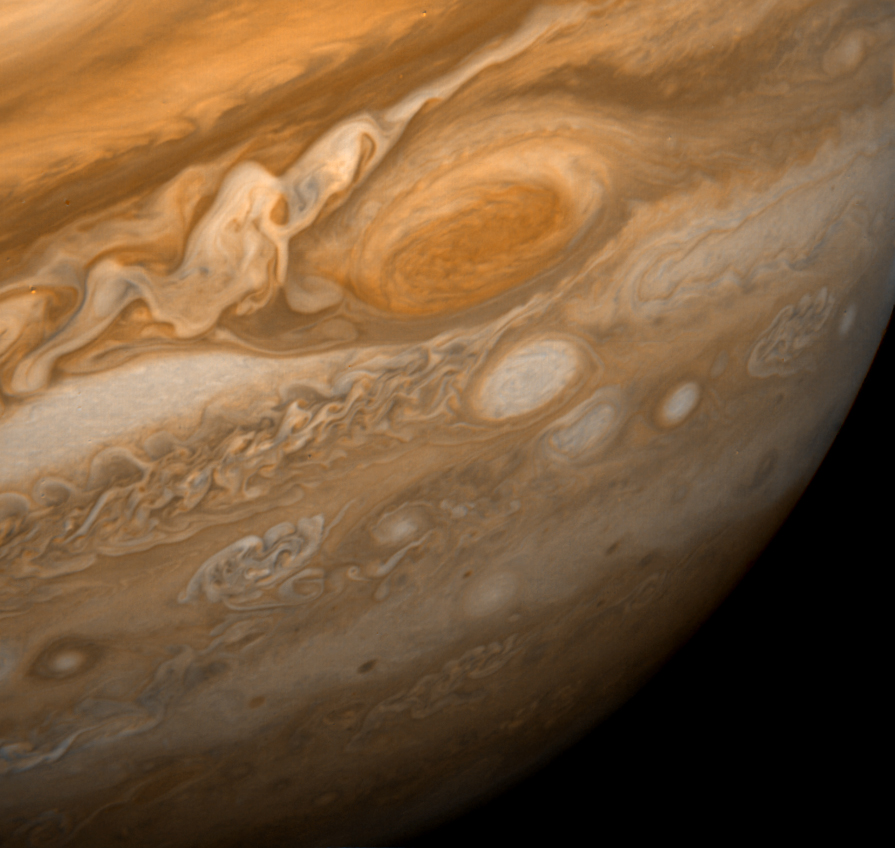 La macchia rossa di Giove fa stretching