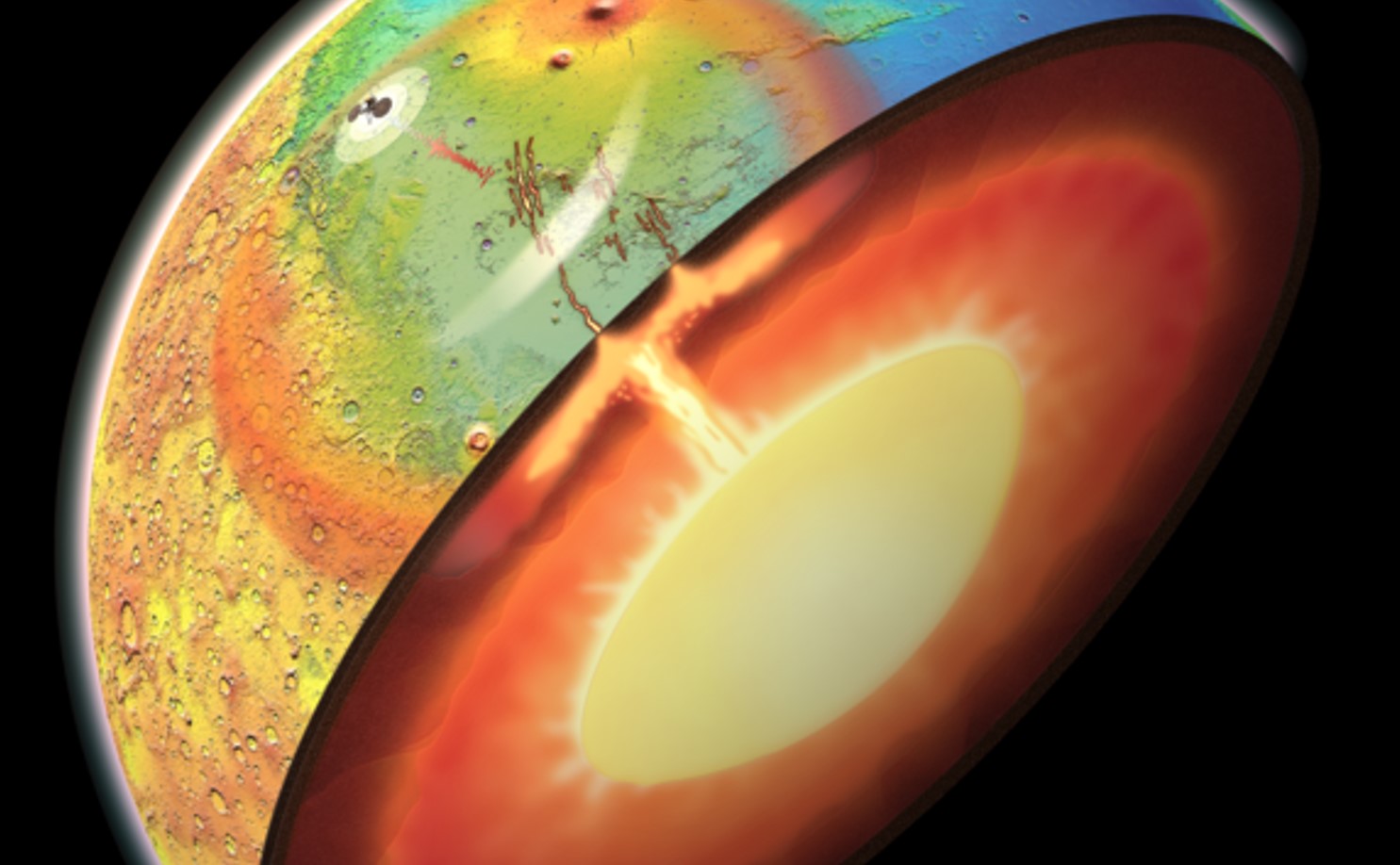 Marte ‘acqua cheta’